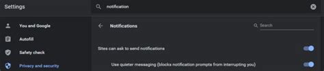 javascript notification requestpermission promise is never resolved