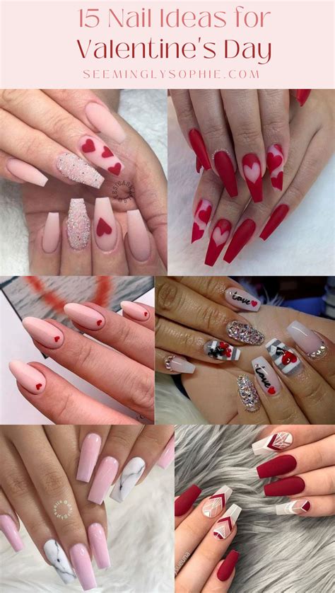 Valentines Day Nail Designs Youre Sure To Love Choosing Designs For