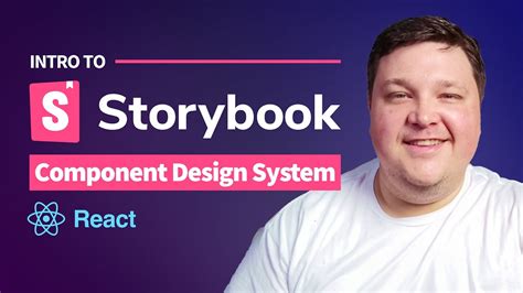how to use storybook js to create a component design system in react