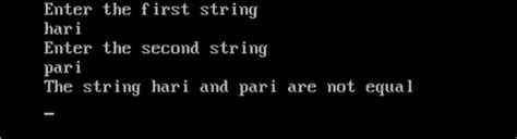 c program to compare 2 strings using strcmp daily experience