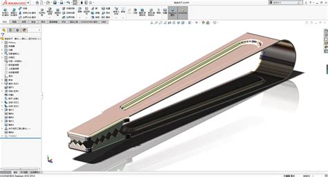 4月14日：钣金夹子 Solidworks 2019 模型图纸下载 懒石网
