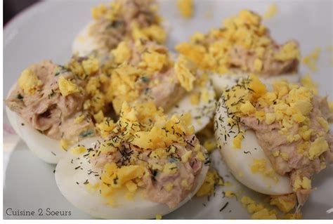 Cuisine 2 Soeurs Oeufs Mimosa Au Thon