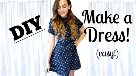 How To Sew A Dress From Scratch Easy Jessica Shaw Youtube