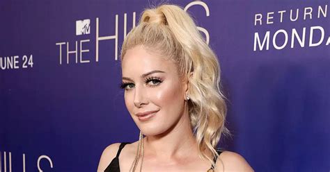 Heidi Montag Explains Why Shes Eating Raw Meat Amid Fertility Struggles