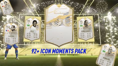 92 Icon Moments Pack Fifa 21 Ultimate Team Icon Swaps 2 5 Million