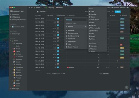 how to create your relational database in notion notion app tutorial