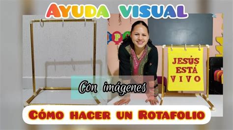 Como Hacer Un Rotafolio📝 Fácil Rápido Y Bonito 🤩 Como Hacer Un