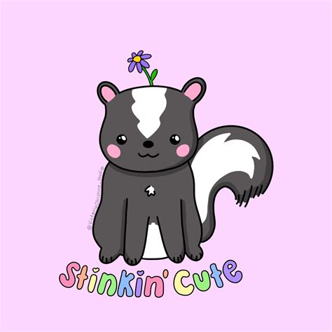 Cute Skunk Drawings
