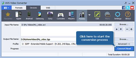 how to convert video to 3gp or mp4 mobile phone format