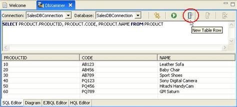 working with databases step 4 create sql statements