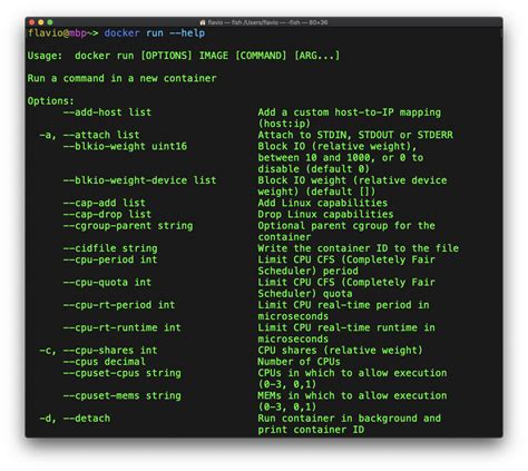first steps with docker after the installation