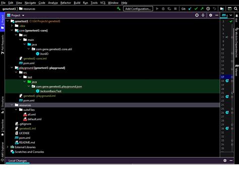 java why does intellij recognize a module dependency but