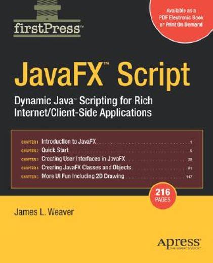 libro javafx script dynamic java scripting for rich internet client