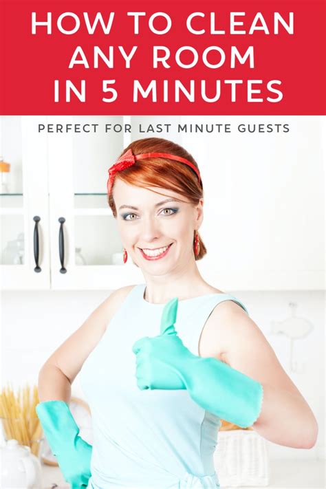 How To Clean Any Room In 5 Minutes Cleaning Easy Cleaning Hacks