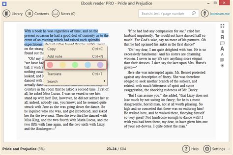 how to highlight text icecream apps