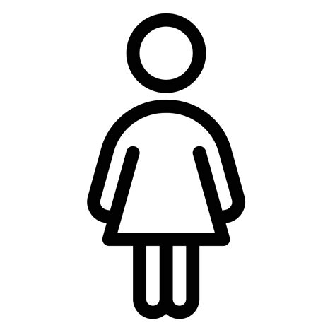 Woman Icon Vector At Getdrawings Free Download
