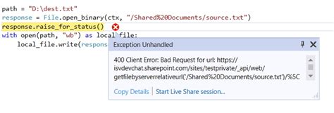 file download from sharepoint using python stack overflow