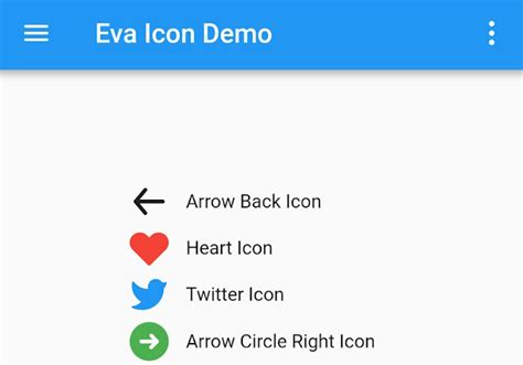 flutter package for eva icons flutter tutorial