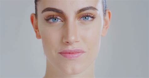 Slow Motion Of Woman With Beautiful Face Stock Footage Sbv 348617633