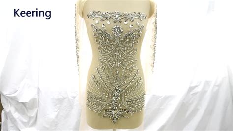 Keering New Product Crystal Flower Sequin Crotch Stripe Crystal