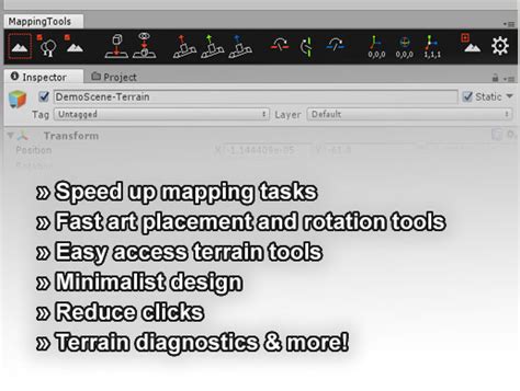 mapping workflow tools level design unity asset store