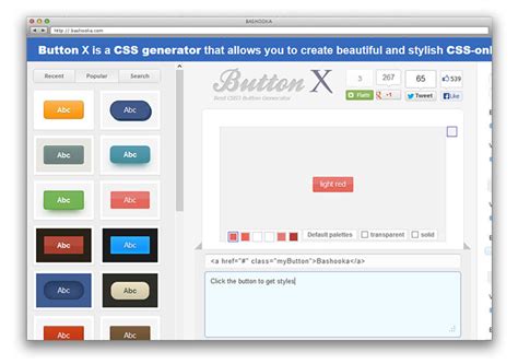 10 generators and tools to create modern css buttons web