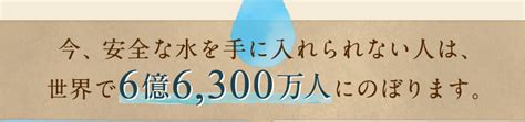 どんなに汚くてもこの水を飲むしかない…。 日本ユニセフ協会