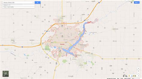 Image result for Decatur US Map