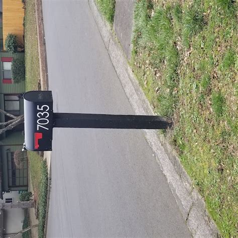 Image result for Reflective Metal Mailbox Numbers