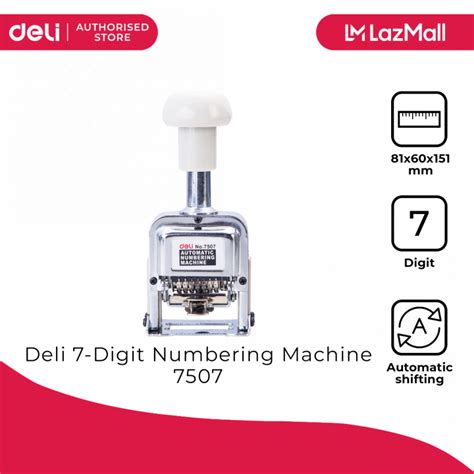 Image result for 7 Digit Numbering Machine