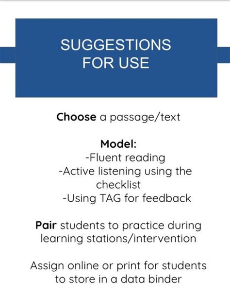 Image result for Fluency Checklist