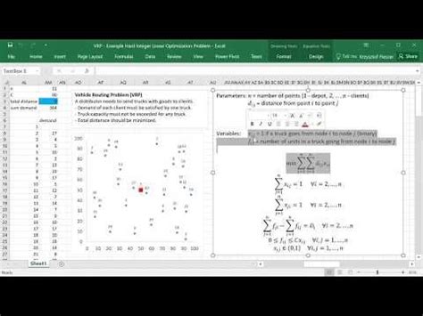 Image result for VRP Spreadsheet Solver Example