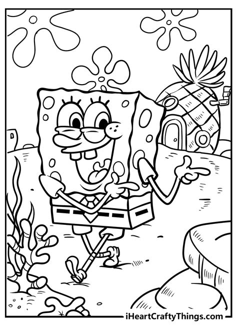 Image result for Spongebob Coloring Sheets