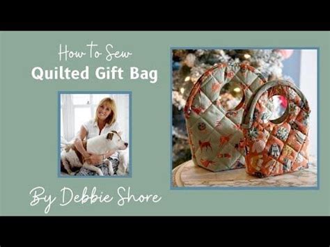 Image result for Debbie Shore Gift Bag Tutorial