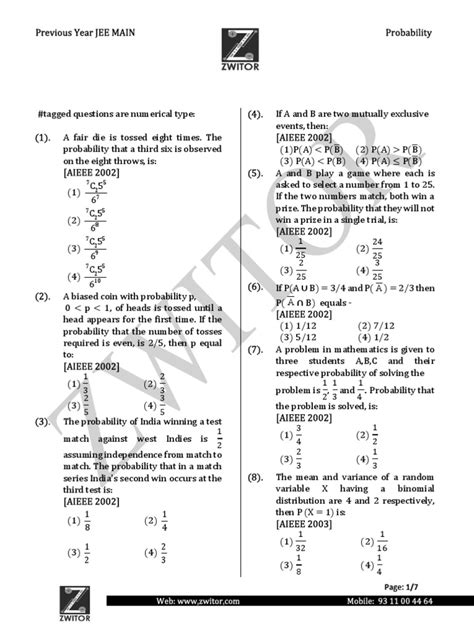 Image result for Probability JEE