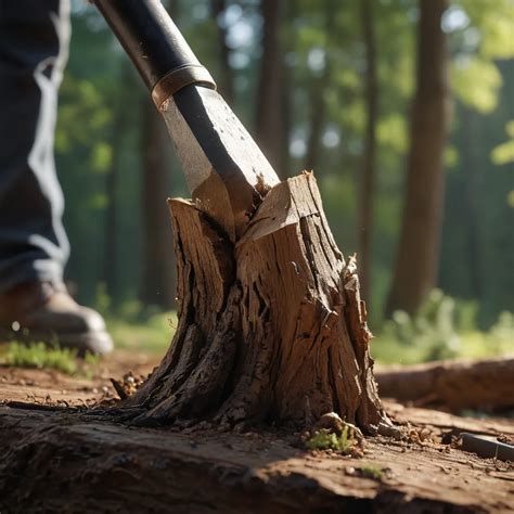 Image result for How to Pull Small Tree Stumps Out