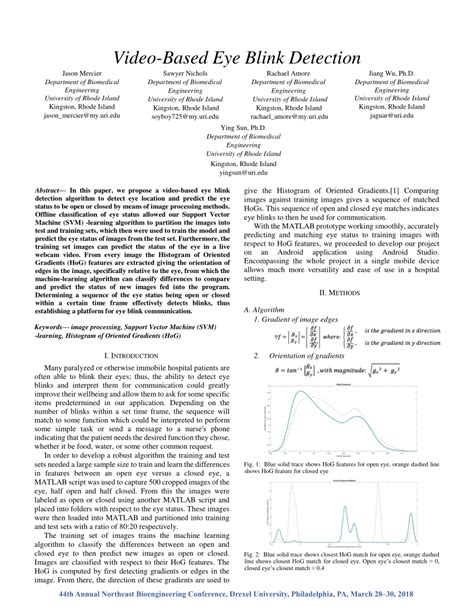 Image result for Blink Detection in a Recorded Video Using Python Spyder