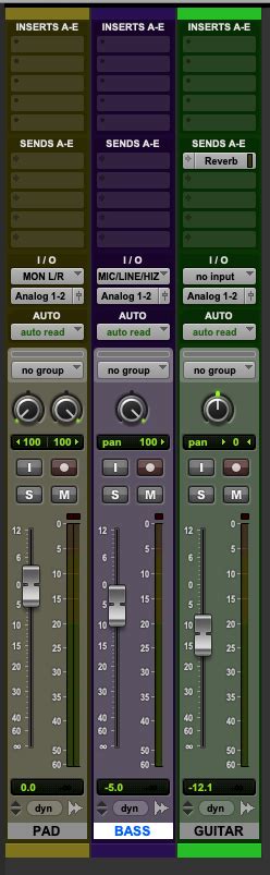Image result for Pro Tools Color Code