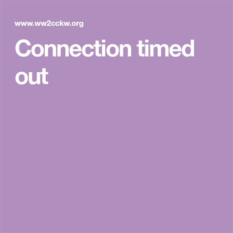 Image result for Connection Time Out