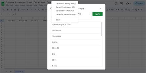 Image result for Google Sheets DateAdd