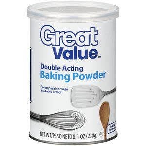 Image result for Great Value Baking Powder