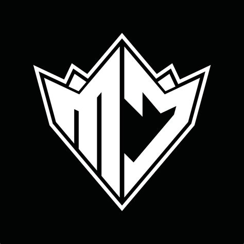 MC Logo monogram design template 16153758 Vector Art at Vecteezy