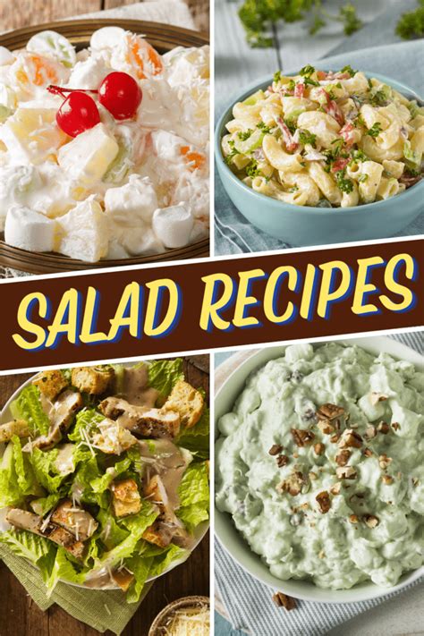 41 Best Salad Recipes - Insanely Good