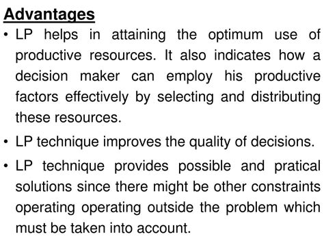 Image result for Linear Programming Limitations