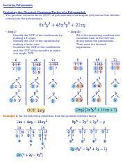 Image result for Factorization of Polynomials