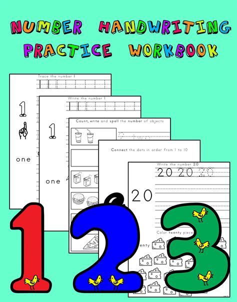 Image result for Learning to Write Numbers Workbook