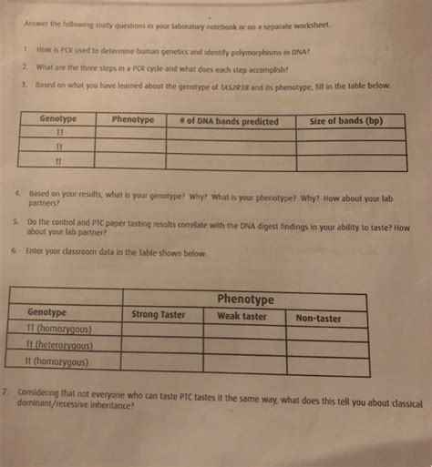 Image result for Human Genetics Worksheet Answers