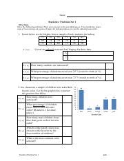 Image result for Statistics Problem to Be Solve