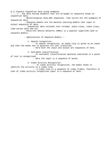 Image result for Sequential Data