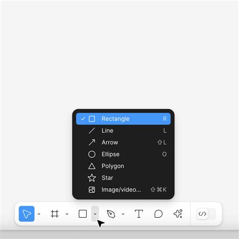 Image result for Figma Shape Tool